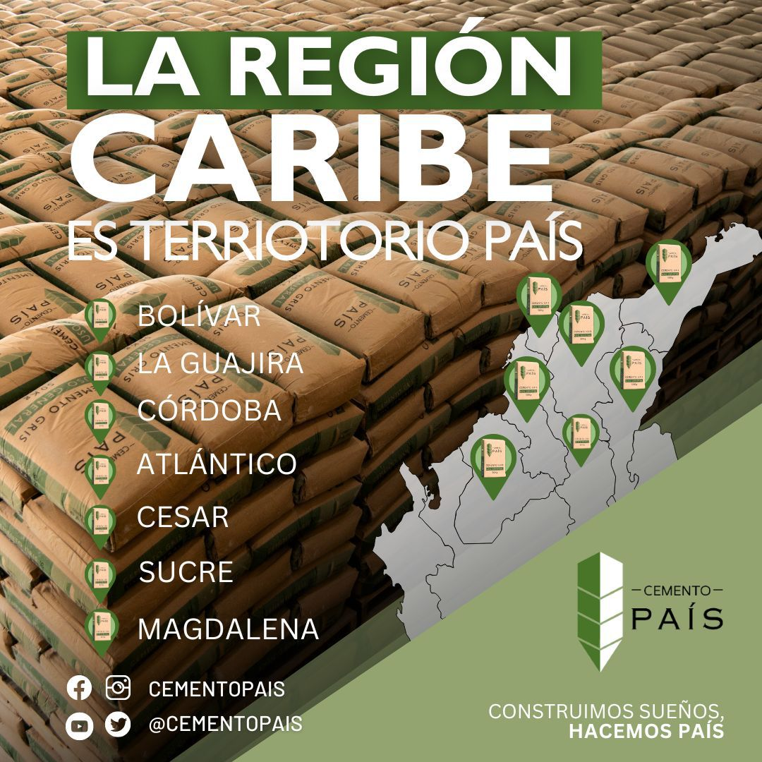 Cemento País consolida su liderazgo y se expande en la Región Caribe ...