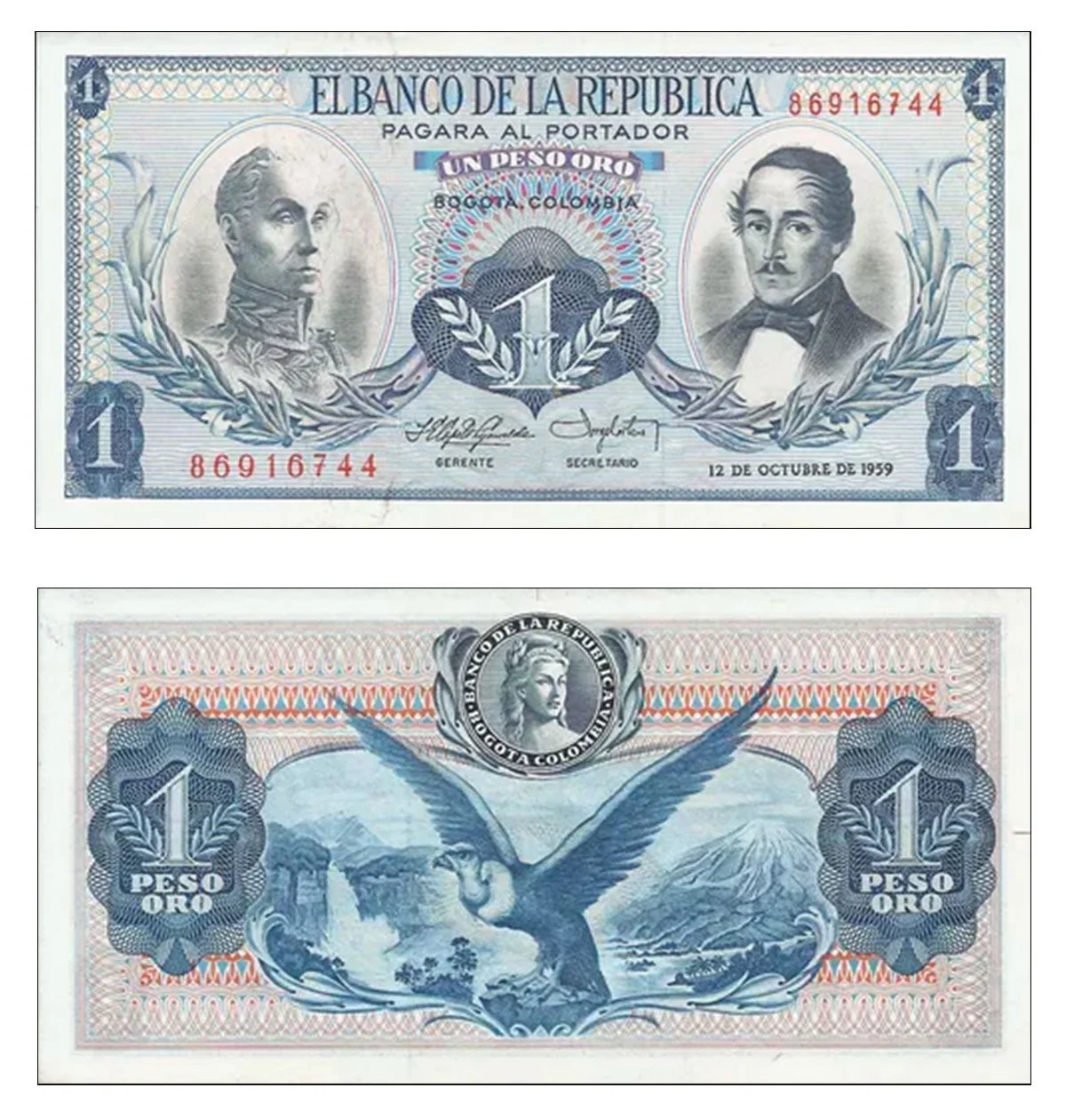 Este fue el primer billete impreso en Colombia hace más de 200 años ...